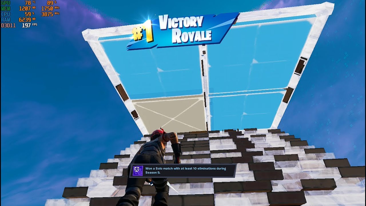 GT 1030 | I5 9400F | Fortnite Chapter 2 | Performance mode - YouTube