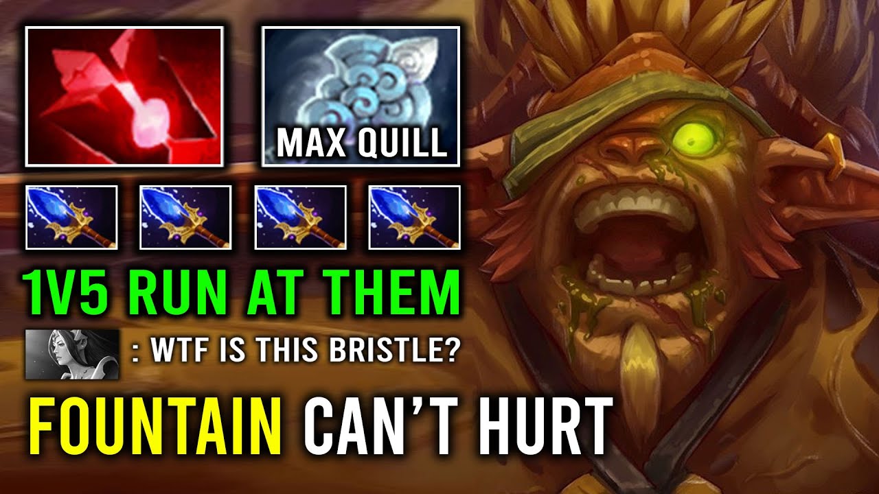 EVEN Fountain Can't Hurt Bristleback 2x Rampage Max Quill Spray EZ ...