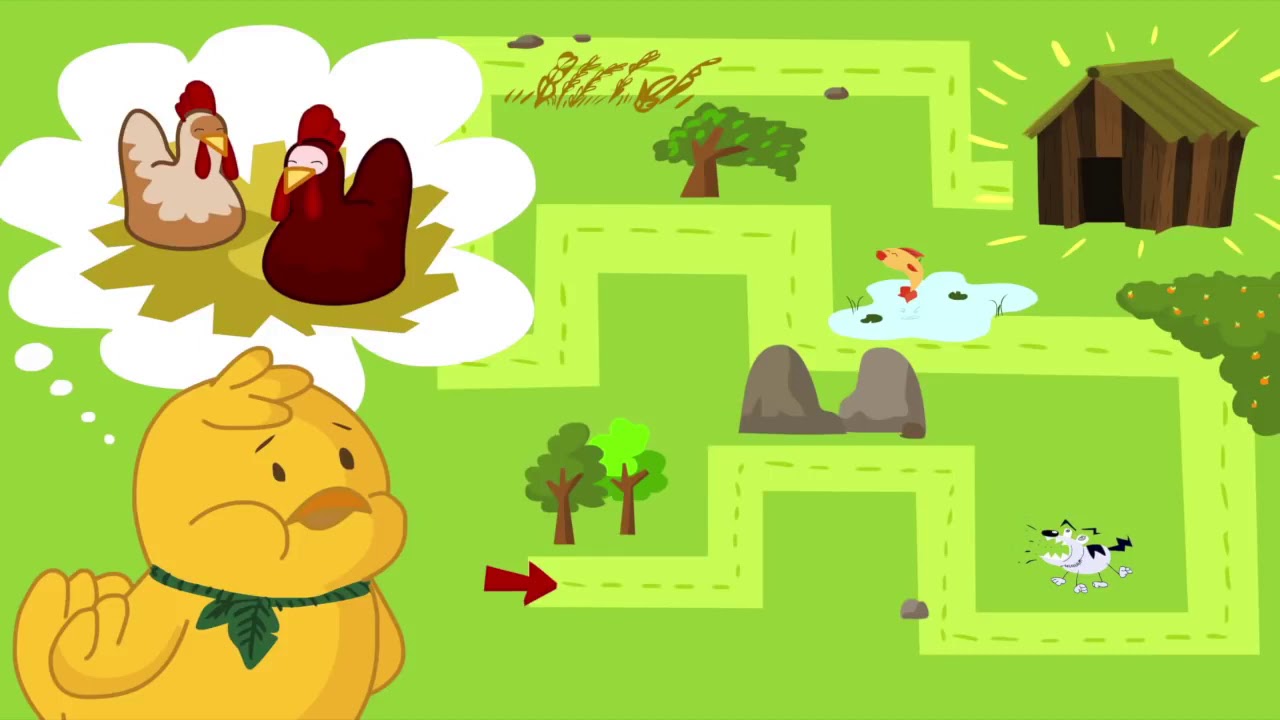 El pollito curioso Cuento para niños sonido 3D - YouTube