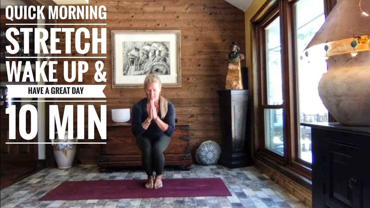 Good Morning Quick Standing Stretch || 8 Min - YouTube
