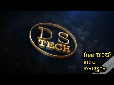 how to make animated intro for free - YouTube