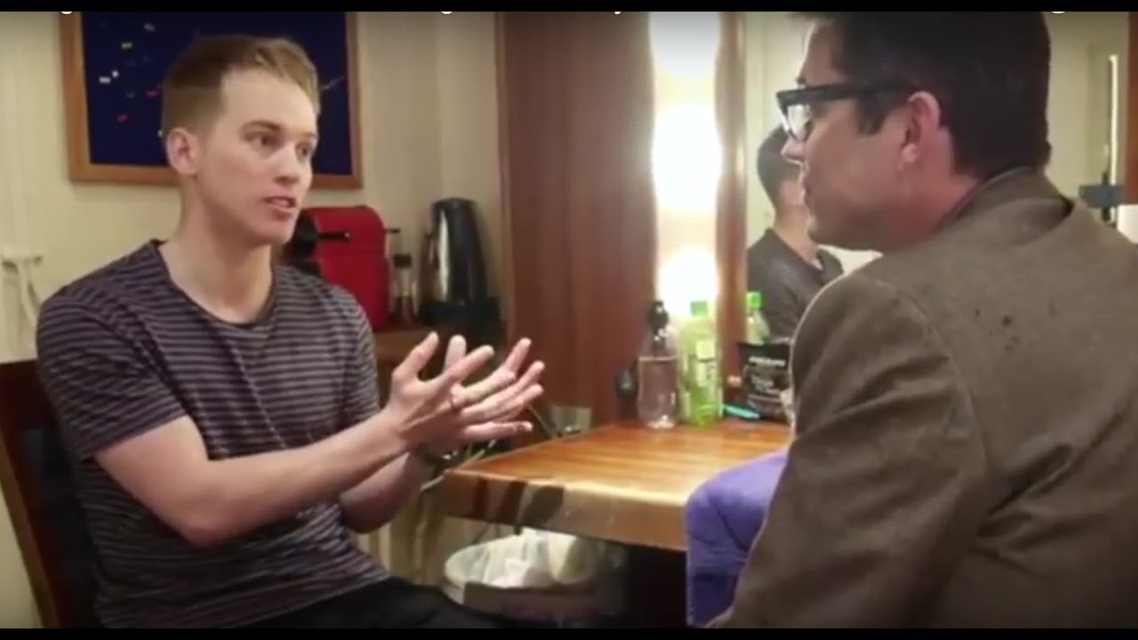 Rising Star Matt Corner - Talks to Stage Door Johnny - YouTube