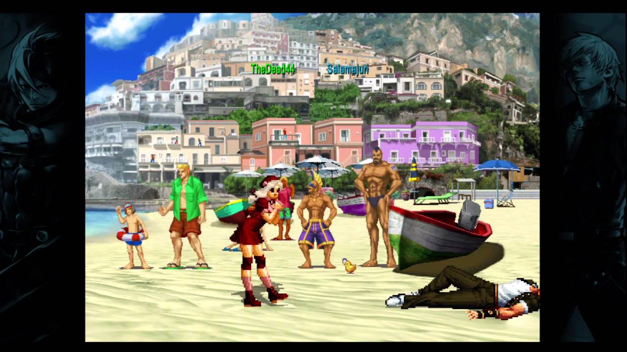 The King Of Fighters 2002 UM xbox Live match with lag - YouTube