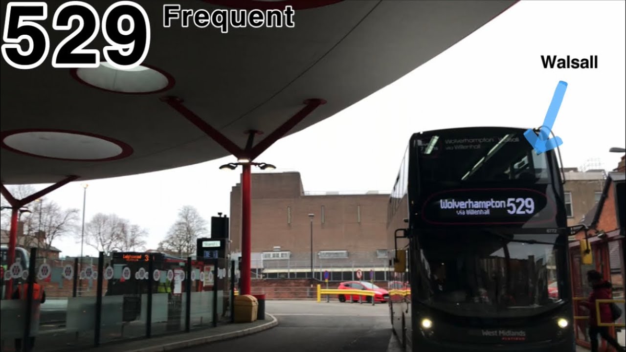 National Express West Midlands Route 529 Walsall ️Wolverhampton ...
