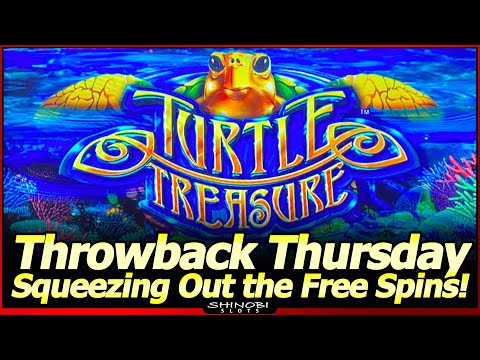 Turtle Treasure Slot Machine - Squeezing Out the Free Spins Bonus for ...