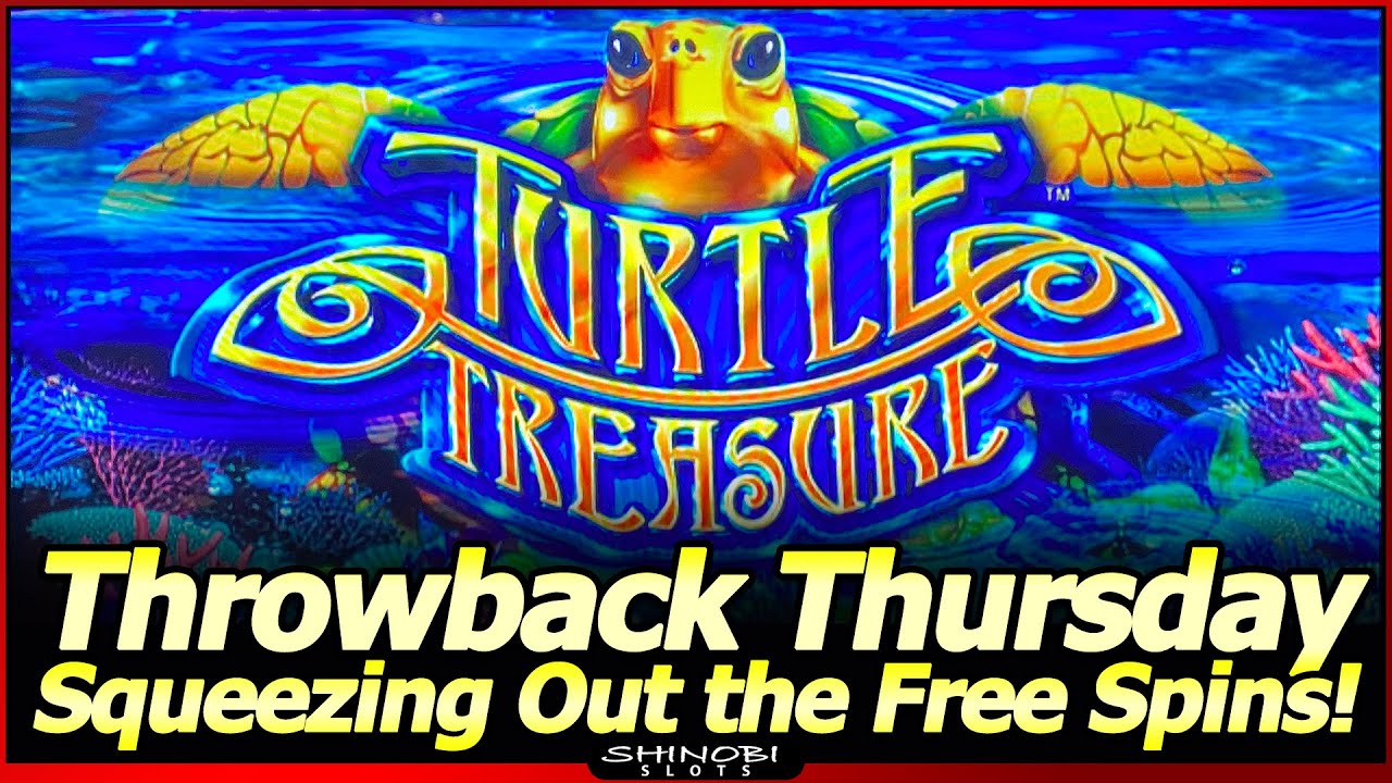 Turtle Treasure Slot Machine - Squeezing Out the Free Spins Bonus for ...
