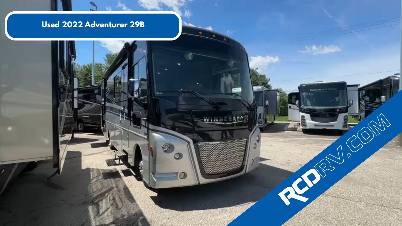 USED 2022 Winnebago Adventurer 29B Class A Motorhome Walk Through ...
