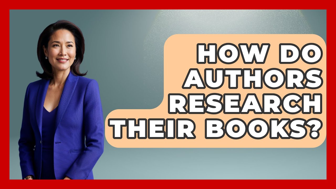 How Do Authors Research Their Books? - The Prose Path - YouTube