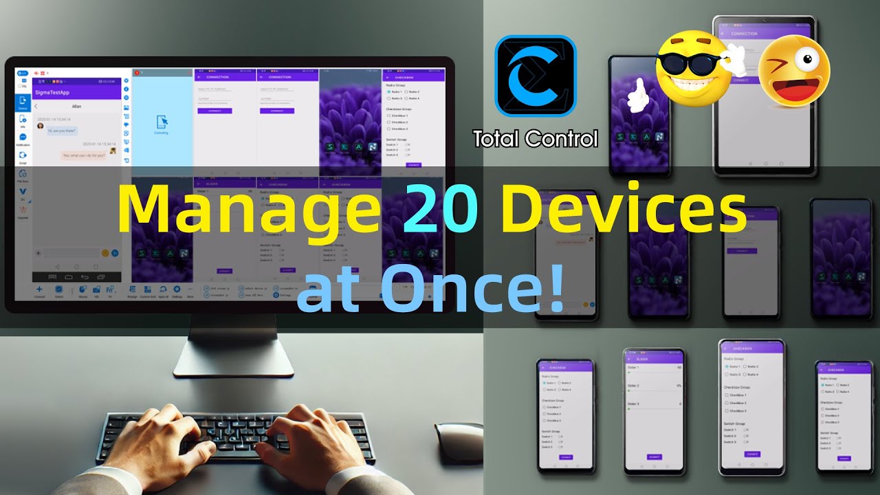 Control 20 Android Devices on Your PC Like a Pro! - YouTube