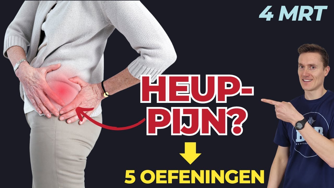 Pijnlijke heup? Versterk de spieren in en rond je heupgewricht met deze ...
