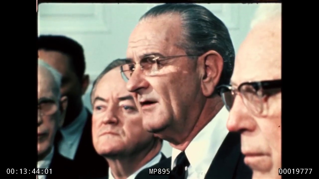 The President: April 1968. MP895 (1280x720) - YouTube