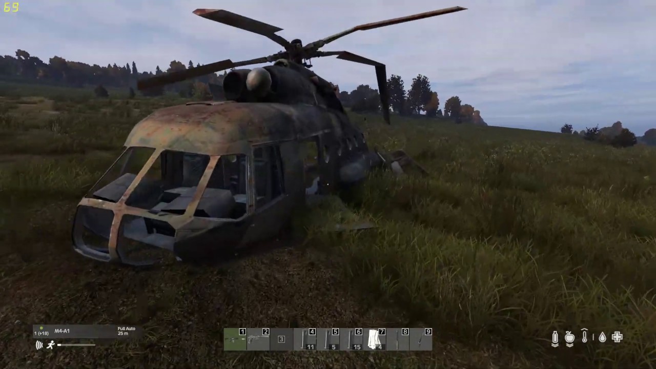Russian Helicopter in DayZ - YouTube