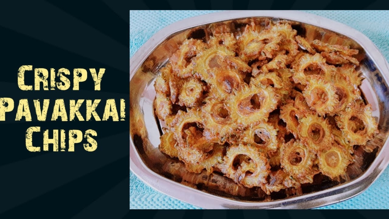 பாகற்காய் வறுவல்/Pavakkai chips/pakarkai varuval in Tamil/Bittergourd ...