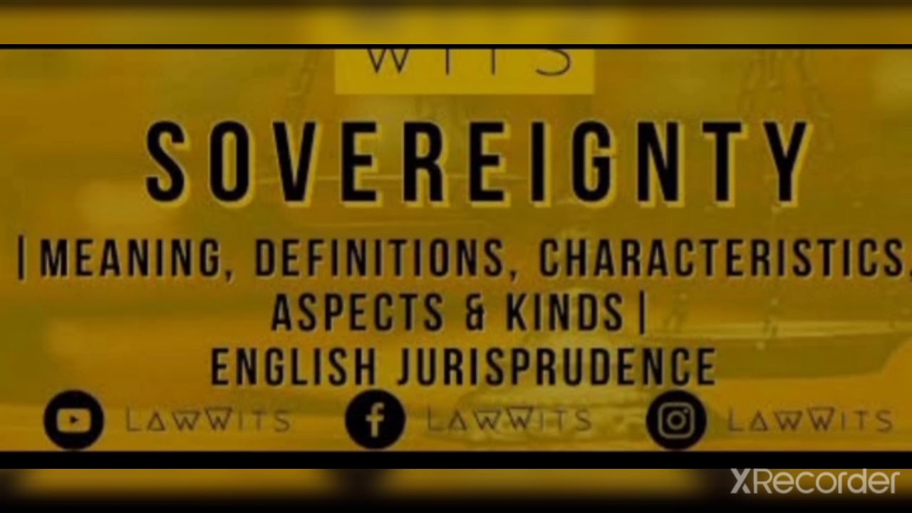 Sovereignty, Limitations on sovereignty (Part-2) - YouTube
