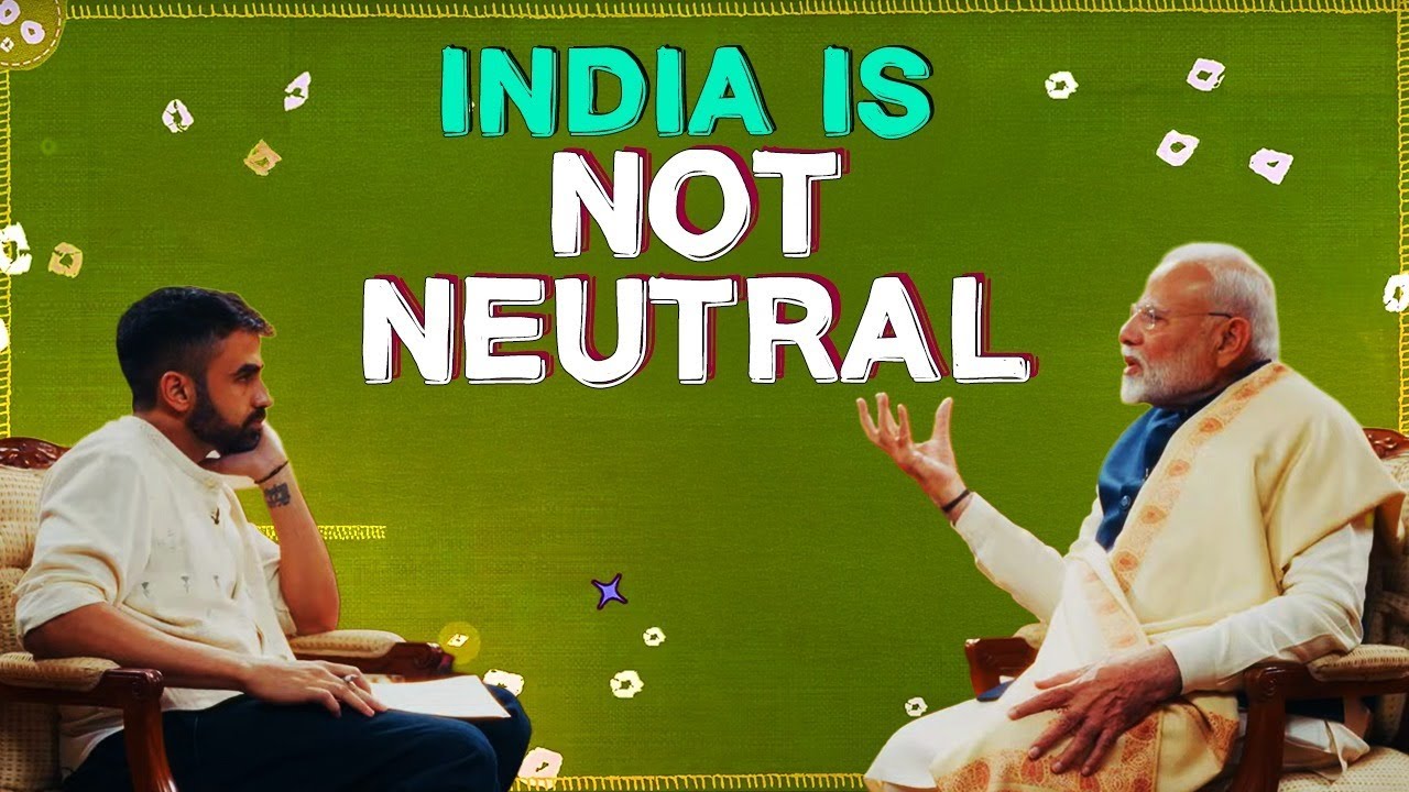 PM Modi declares: India is NOT NEUTRAL on war – Here's what it means ...