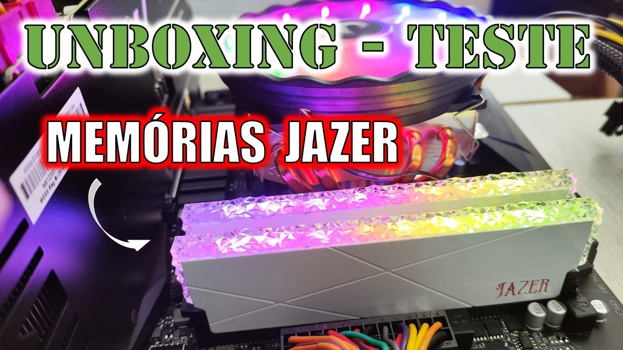 MEMORIA DDR4 JAZER ALIEXPRESS 2 X16G 3600MHZ - YouTube
