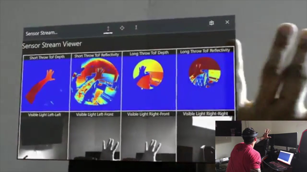 Depth Camera Central Volume 9: Microsoft Hololens Research Mode RS5 ...