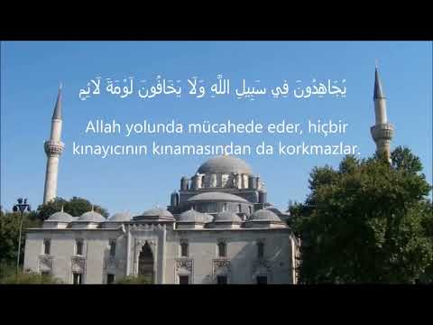 hafız İsmail biçer'den muhteşem bir tilavet maide 51-56 ayetleri