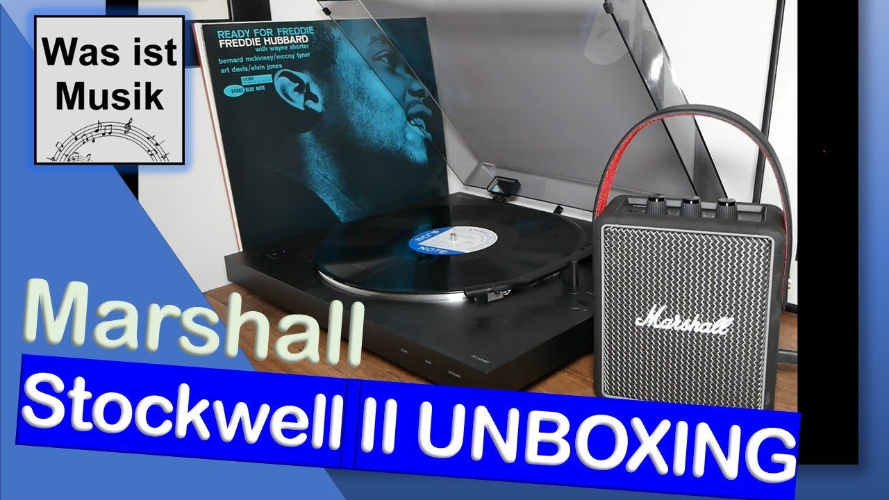 Tolles Teil: Marshall Bluetooth Box Stockwell II - Unboxing und ...
