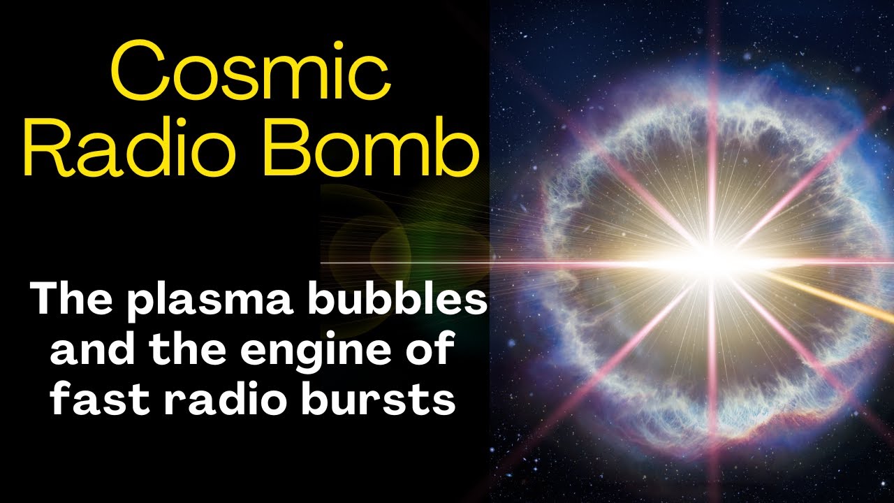 The plasma bubbles and the engine of fast radio bursts. Cosmic bombs ...