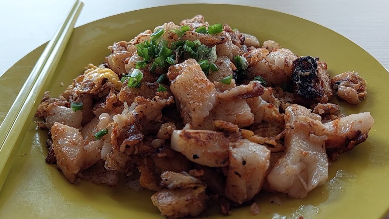 Bukit Merah View Hawker Centre. Bukit Merah View Carrot Cake - YouTube