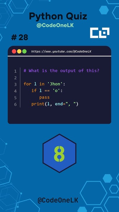 Python Programming Quiz | Test Your Skills for Beginners | Python ...