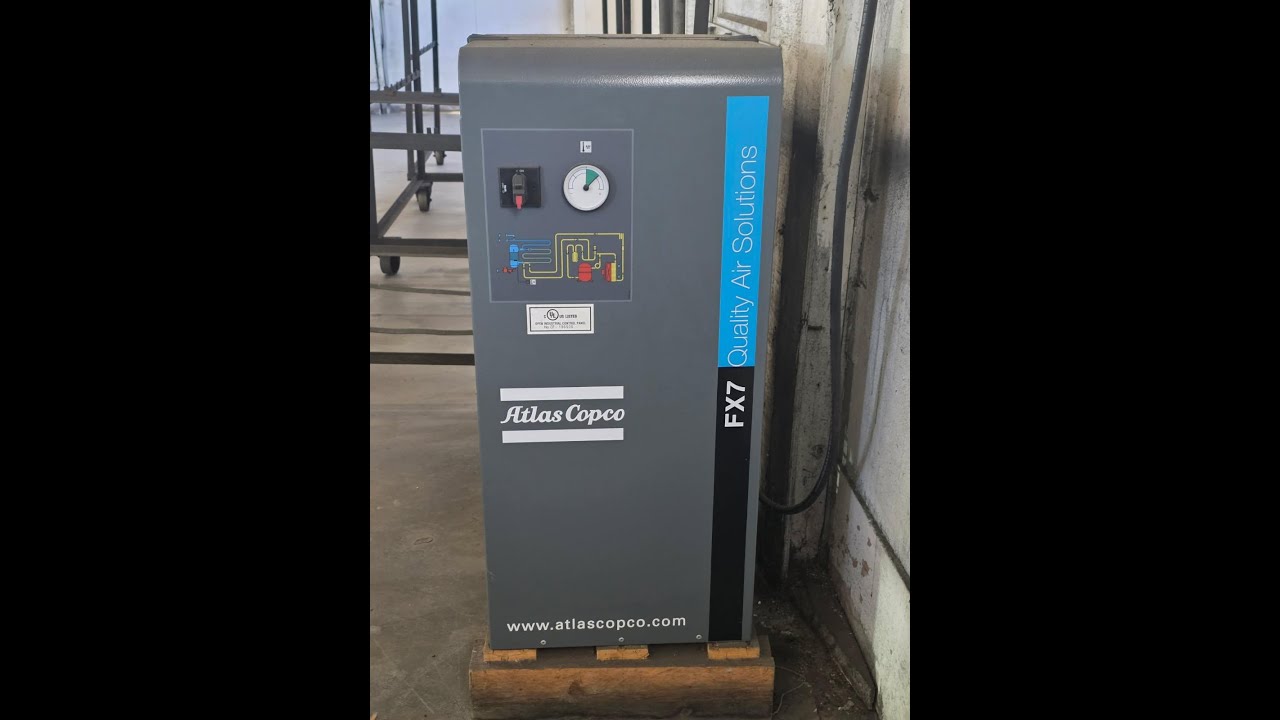 2025 Year-End Surplus CNC & Fab Machinery Lot 559 - ATLAS COPCO FX7AIR ...