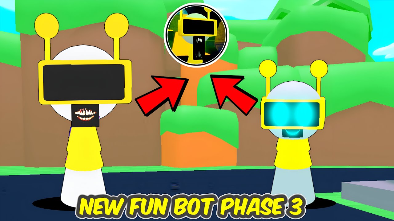 How To Get New Fun Bot Phase 3 Badge + All Parts - SPRUNKI SIMULATOR ...