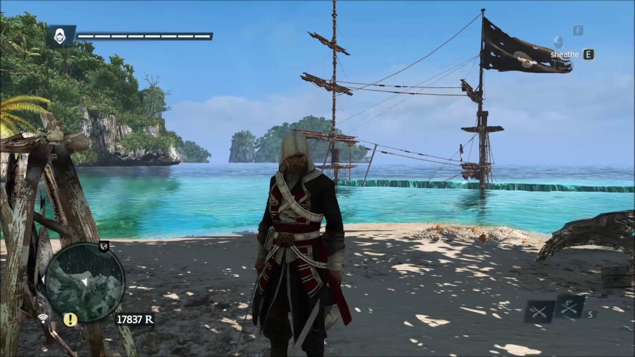 TELEPORTING SHIP IN ASSASSINS CREED: IV BLACK FLAG??? - YouTube