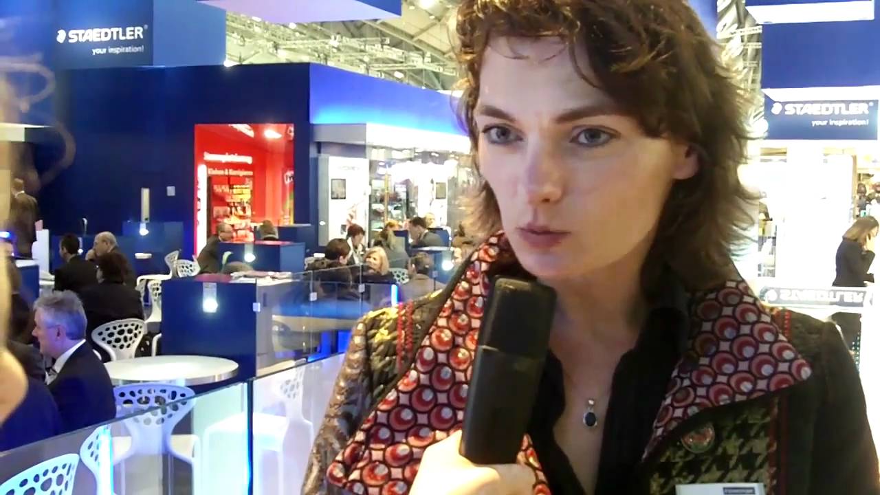 Paperworld 2011: Interview mit Britta Olsen, Staedtler - YouTube