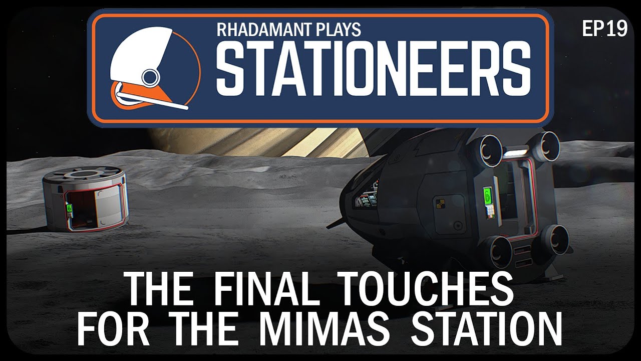 The Final Touches for the Mimas Station in Stationeers - Crashlanded on ...