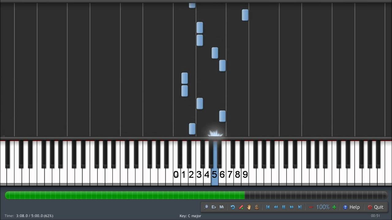 The sound of phi (base 10 in major scale) - YouTube