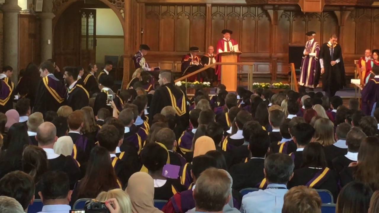 Manchester university graduation 19 July 2016 - YouTube