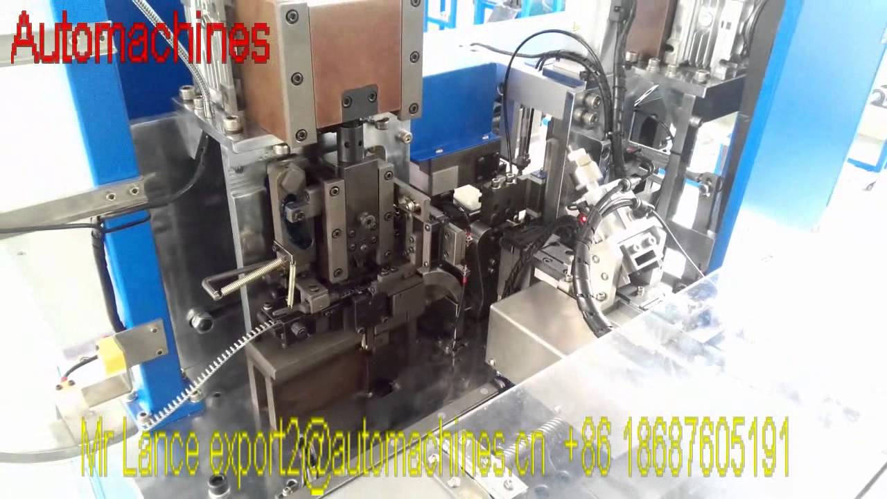 Ribbon wire both ends crimping machine, ribbon cable cutting stripping ...