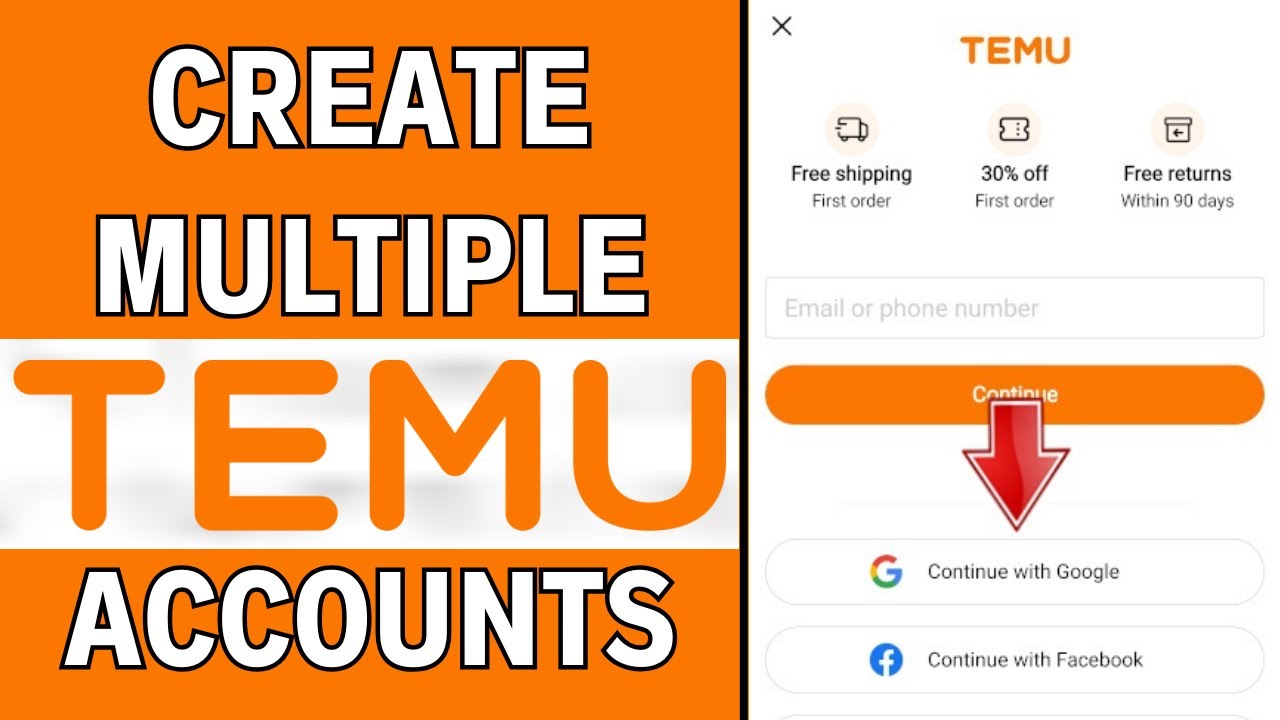 How to Create Multiple Temu Accounts on Same Device? - YouTube