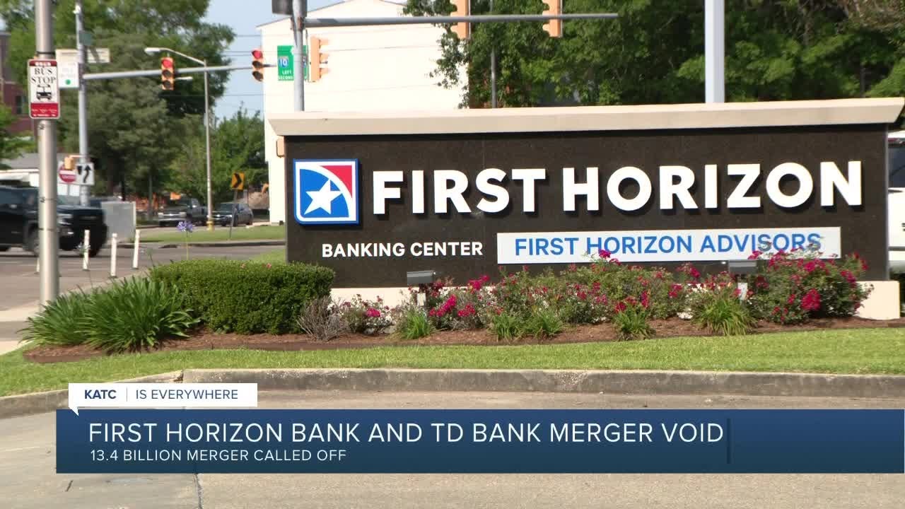 First Horizon Bank and TD Bank merger void - YouTube