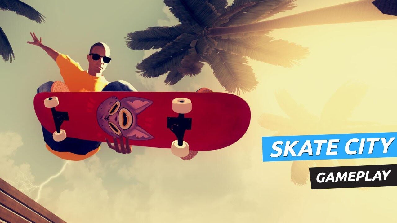 Gameplay de Skate City en Nintendo Switch - Patín de chill - YouTube