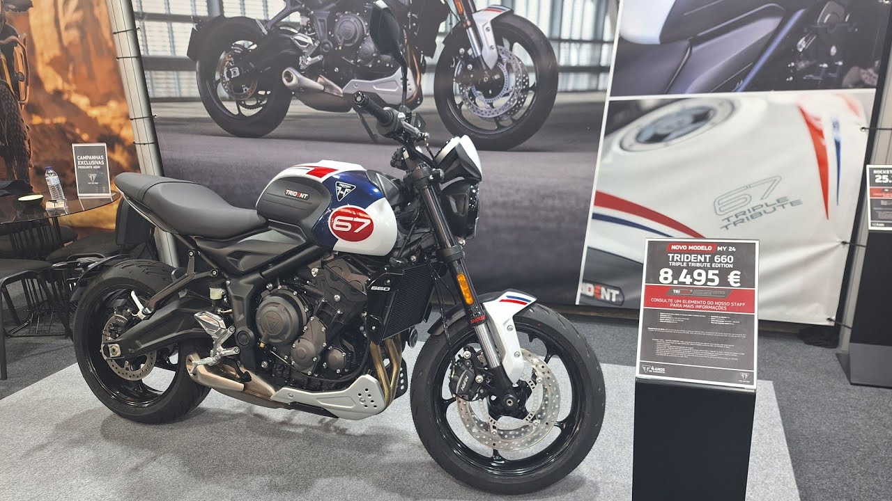 Triumph Trident 660 Triple Tribute Edition - YouTube