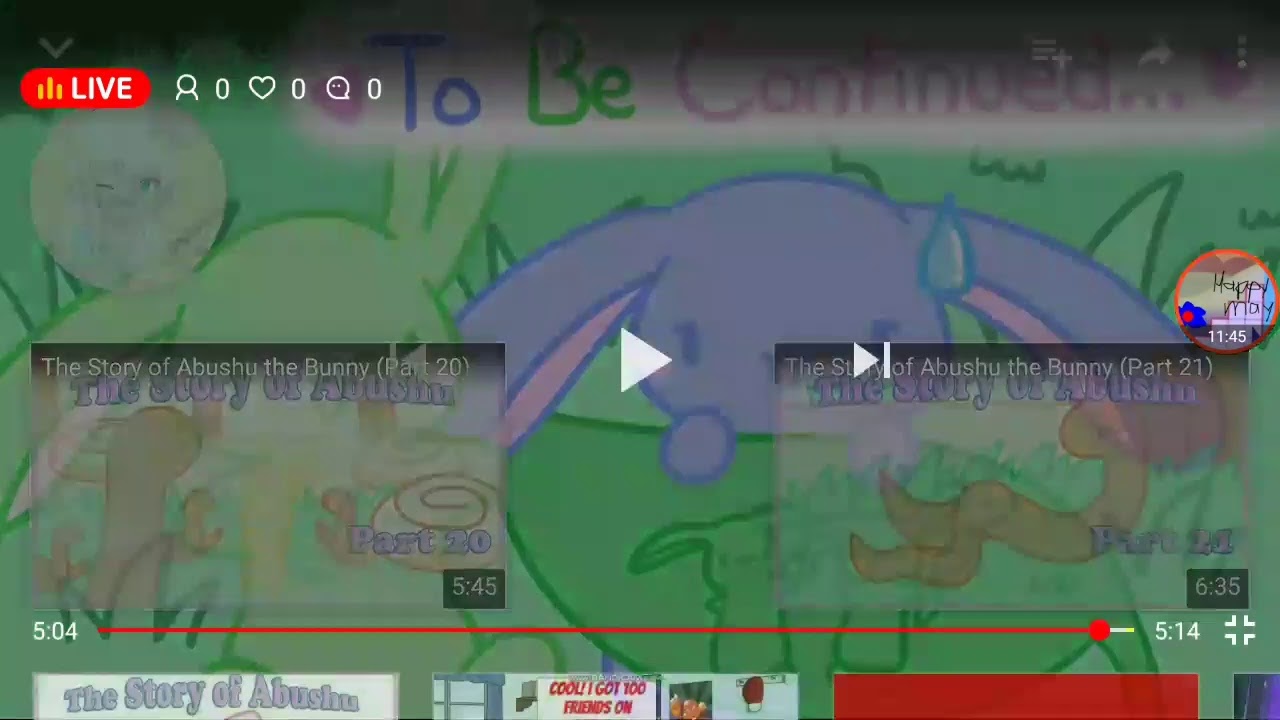 the story of Abushu the bunny part 22 reaction - YouTube