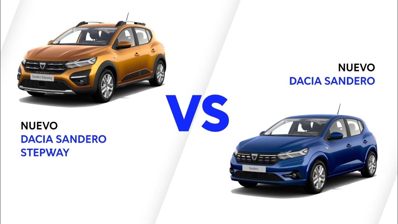 Dacia Sandero Vs Dacia Sandero Stepway 2021 - YouTube