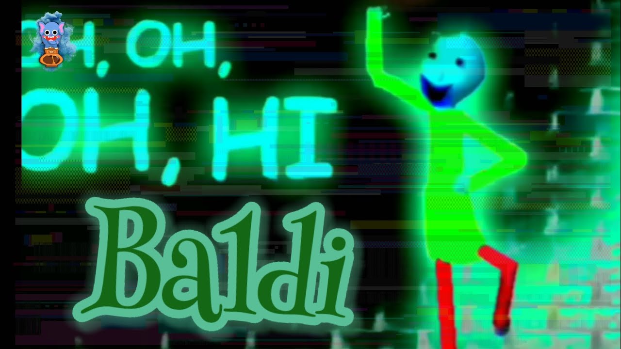 BALDI IN COLORFUL VERSION EFFECTS SERIES OF BLINKING LIGHT PUGS EFFECTS ...
