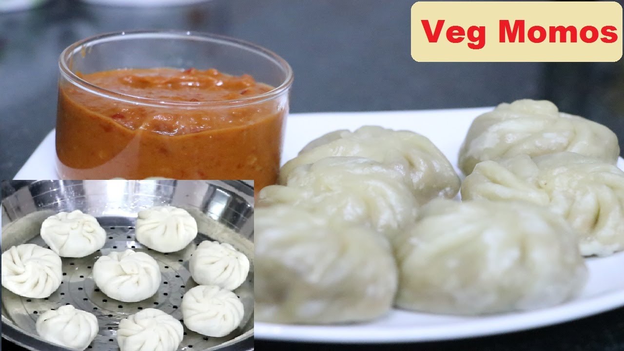 मोमोज़ बनाने का आसान तरीका | Veg momos recipe | How to make momos - YouTube