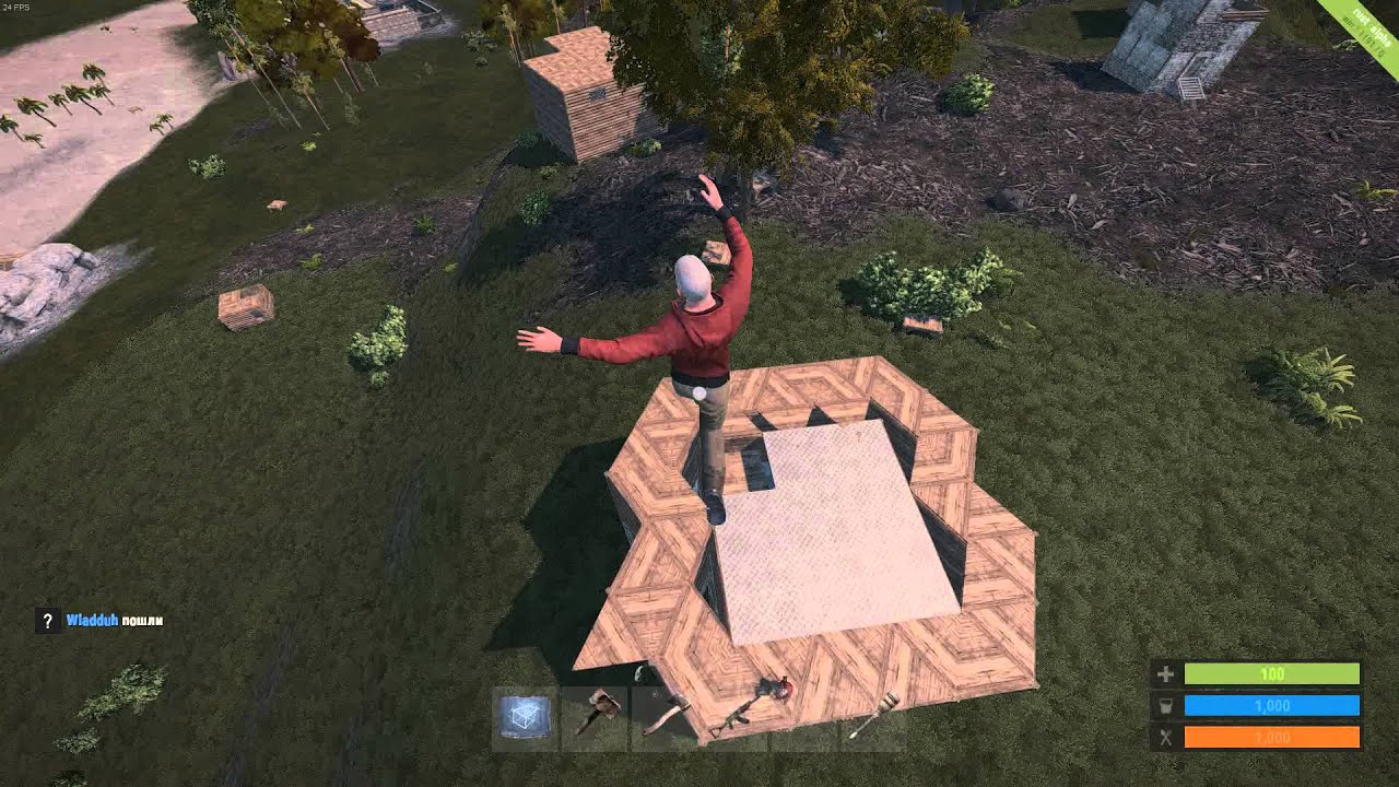 Rust Experimental "FlyHack" =)) - YouTube