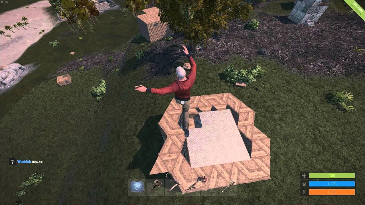 Rust Experimental "FlyHack" =)) - YouTube