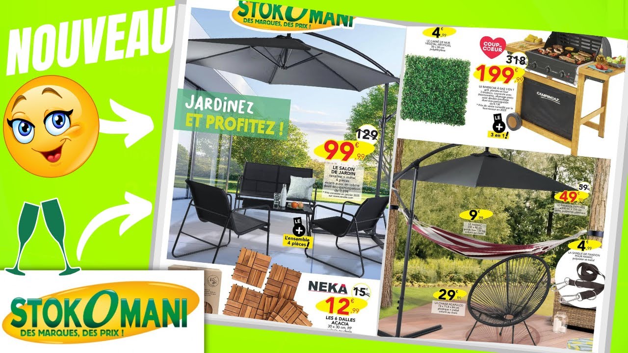 catalogue STOKOMANI JARDIN du 5 au 23 mars 2025 💛 Arrivage - FRANCE ...