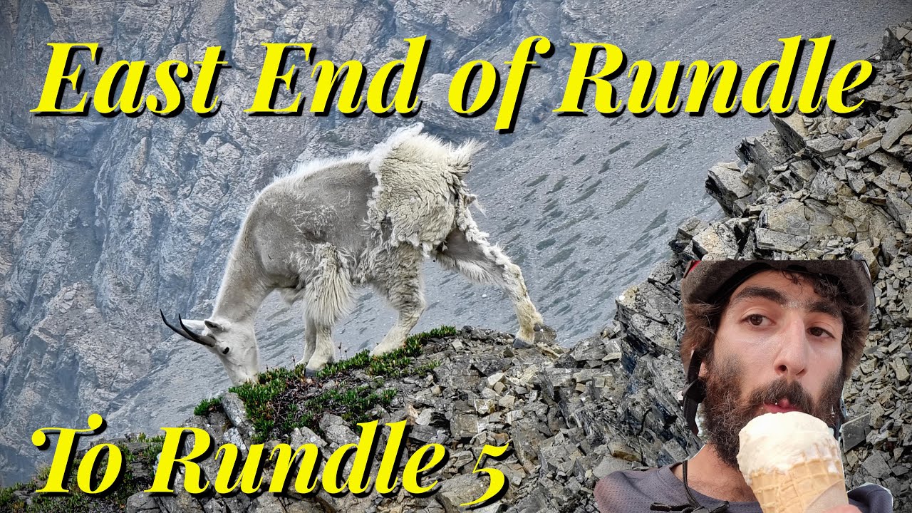 Hiking East End of Rundle and Bagging Rundle Peaks -- Rundle Traverse ...
