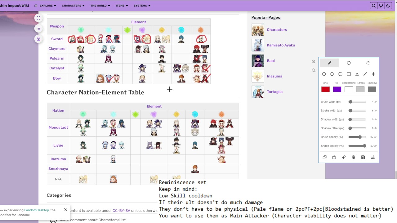 Shimenawa Reminiscence Set: Best characters to use on - YouTube