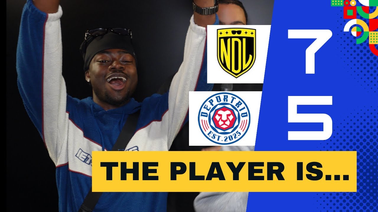 ‘THE MYSTERY PLAYER IS….’ | NDL FC 7-5 DEPORTRIO - YouTube