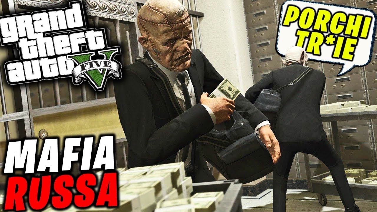 La MAFIA RUSSA RAPINA la BANCA di STATO ma FINISCE MALE | GTA5 FiveM ...