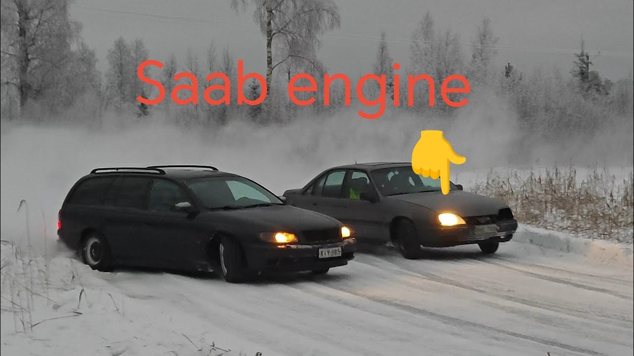 Opel omega b 3.0 v6 automatic + saab engine omega A icetrack drifting ...